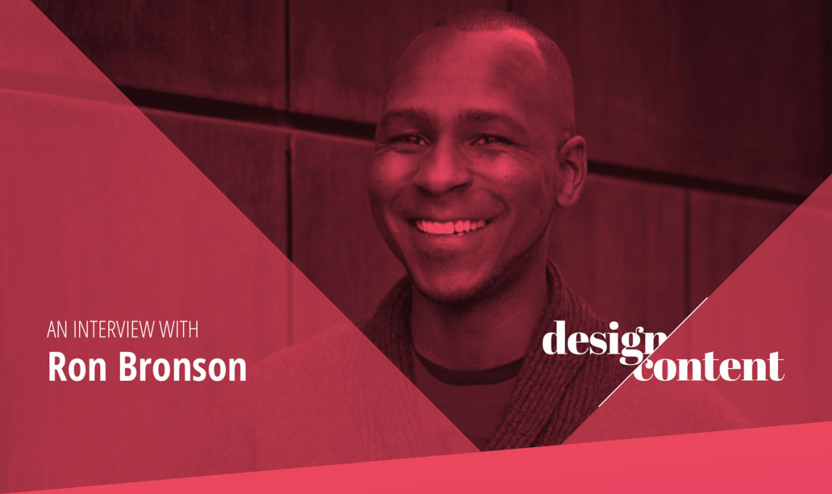An Interview with Ron Bronson | Design & Content Conference 2021 / Online